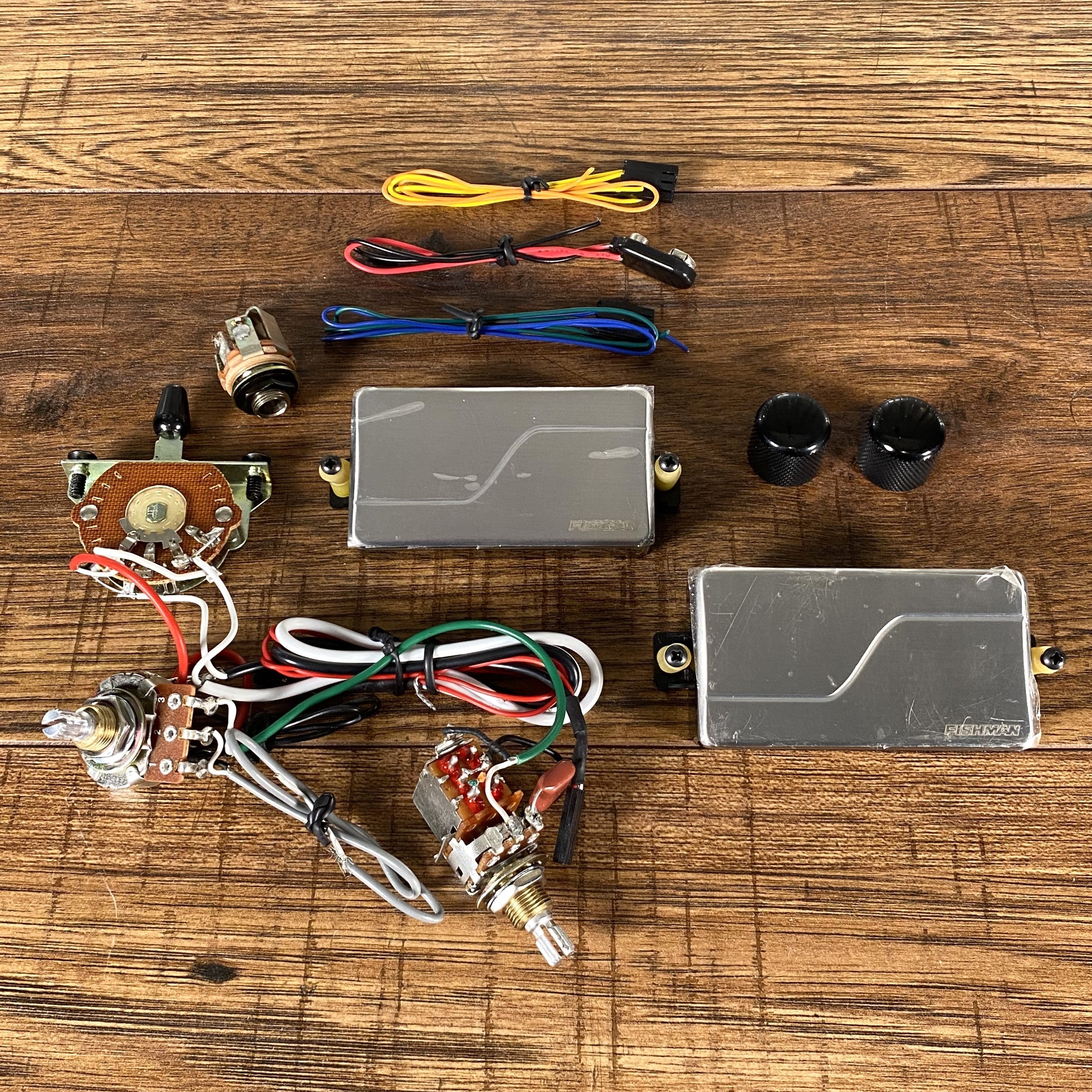 Fishman PRF-M36-SR2 Fluence Modern Humbucker Pickup Neck Bridge Set Br ...