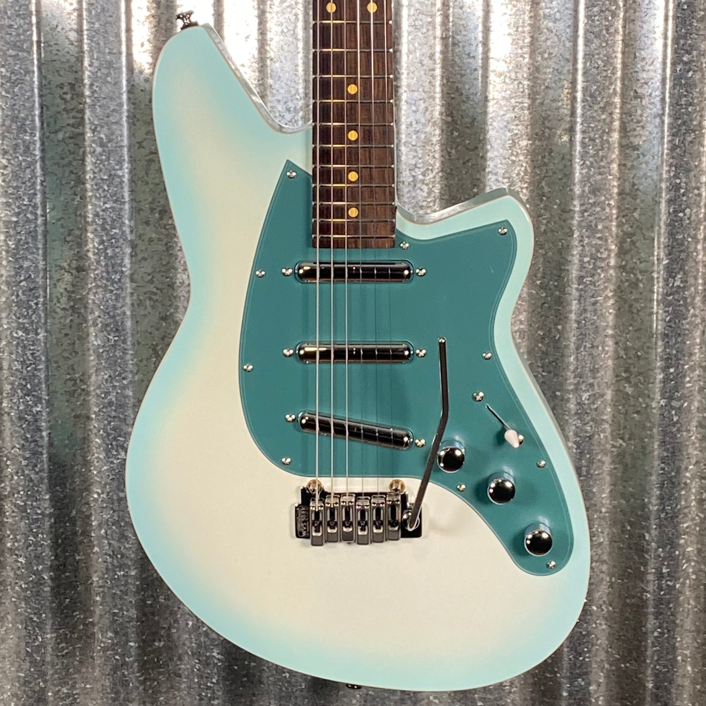 Reverend SPY Chronic Blue Burst 3 Power Tube Pickup Electric Guitar #6 ...