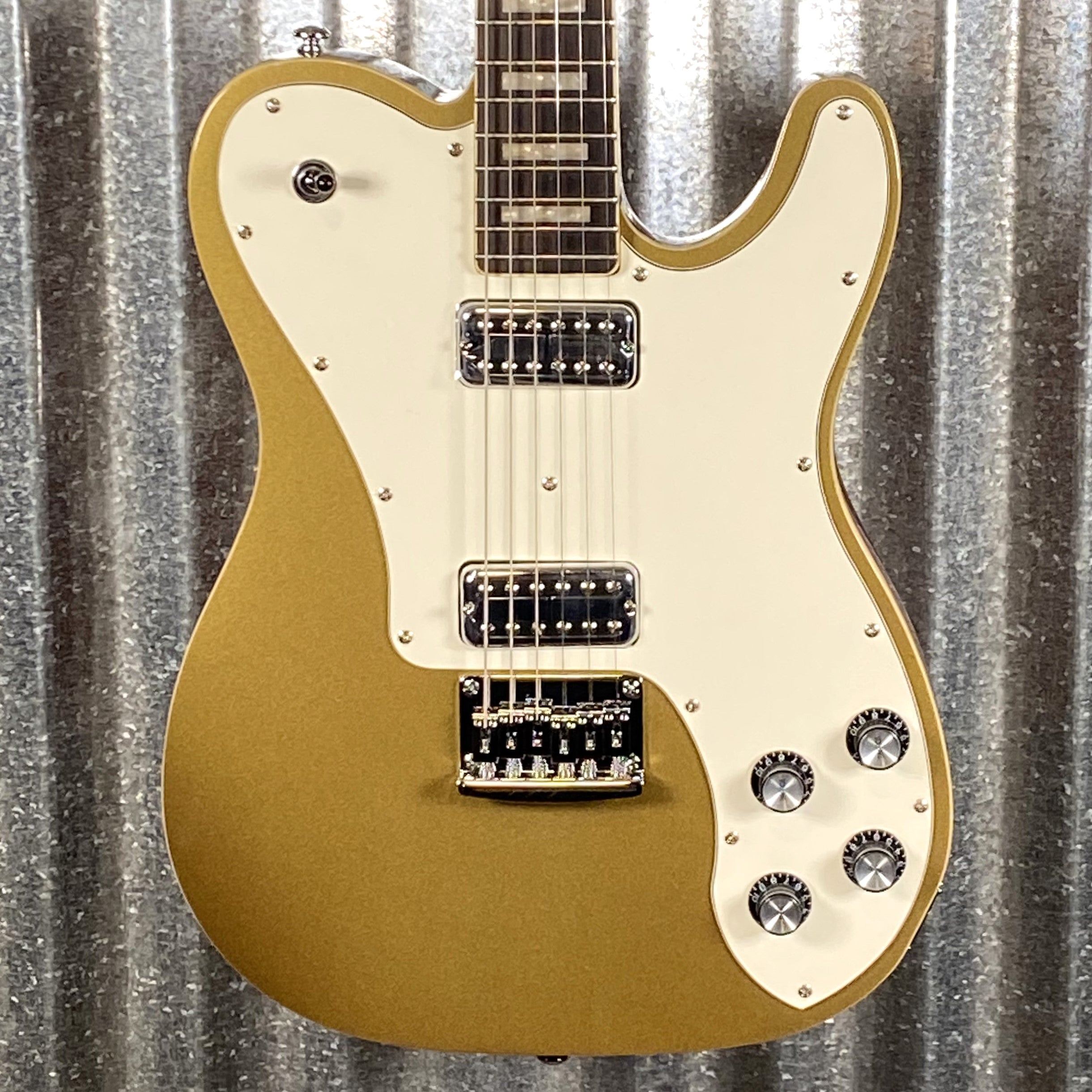 Schecter PT Fastback Gold Top Guitar #3218 – Specialty Traders