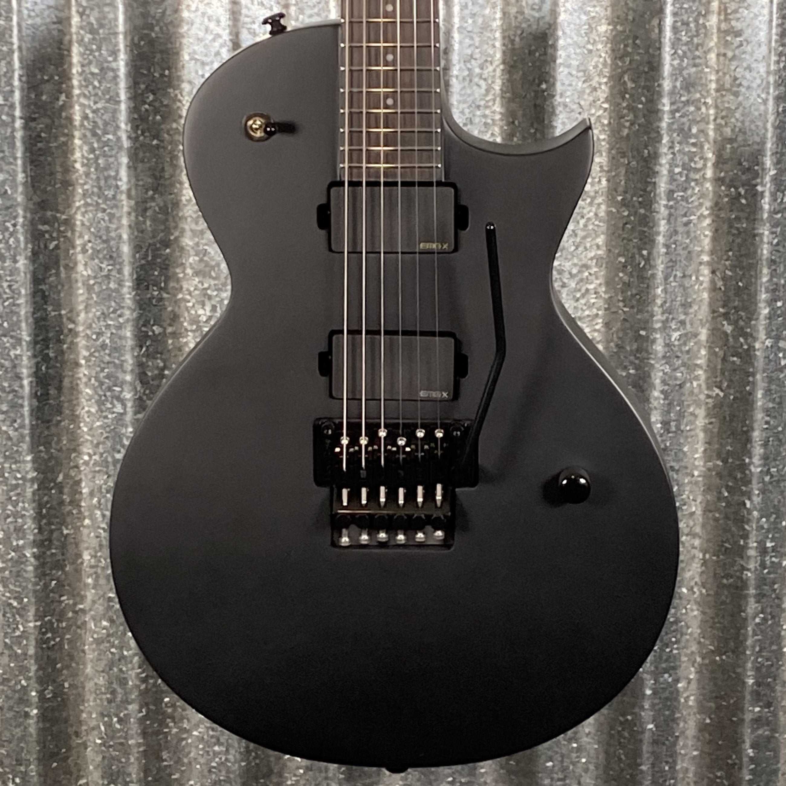 ESP LTD MK-EC Mille Petrozza Floyd Rose Black Satin Guitar & Case MKEC ...