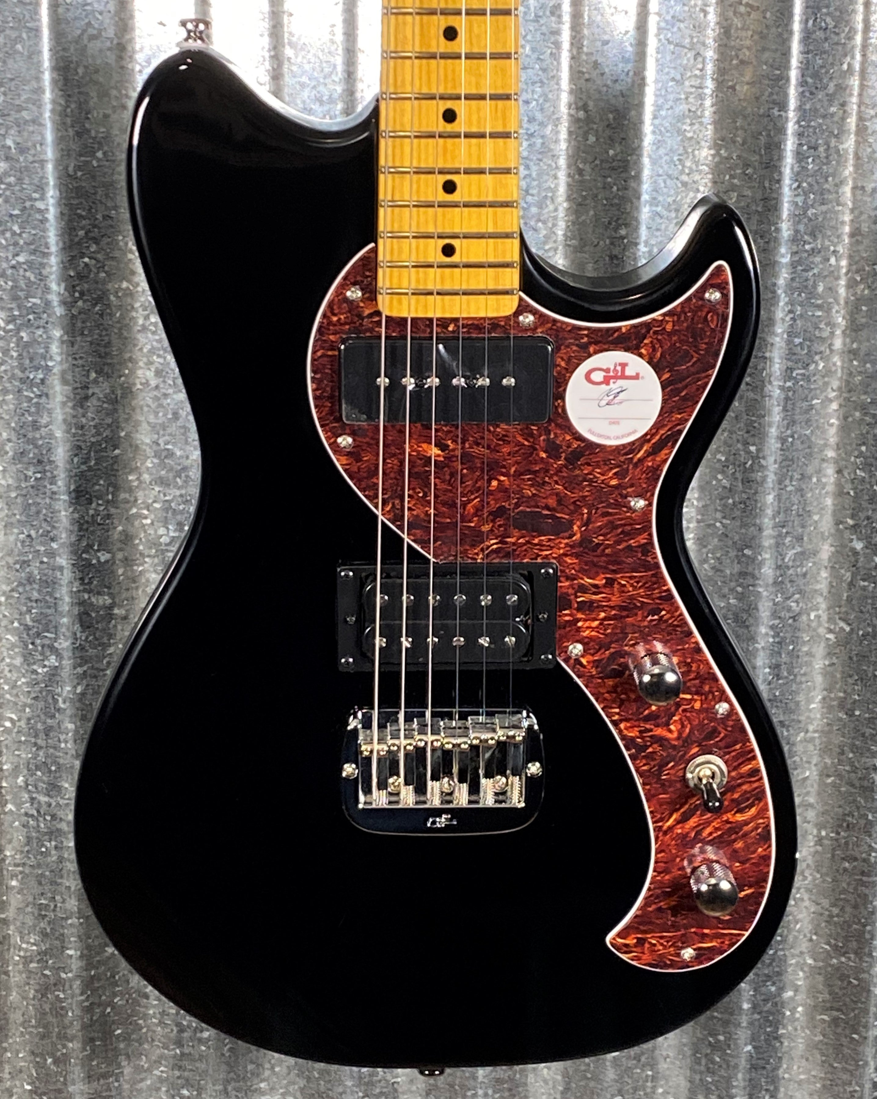G&L Tribute Fallout Gloss Black Guitar #5149 – Specialty Traders